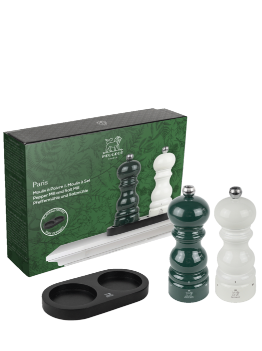 Paris duo Set of paris u'select 15 cm salt and pepper mills with black ...